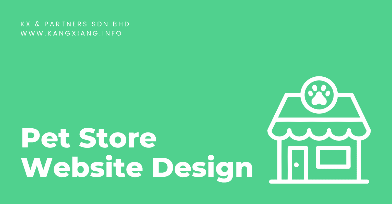 Pet Store Website Design Theme Malaysia - WordPress