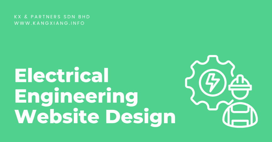 Electrical Engineering Website Design Theme Malaysia - WordPress